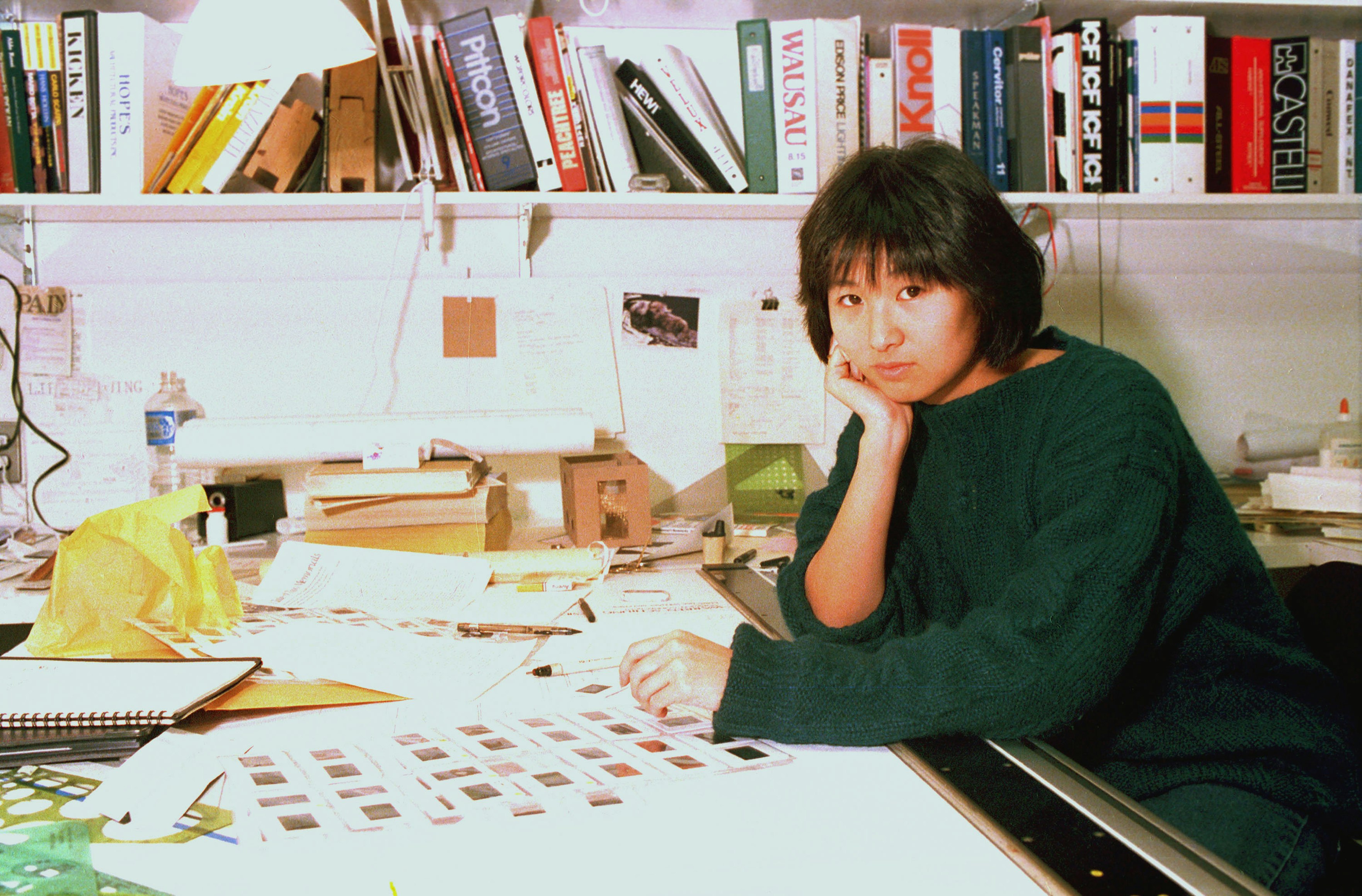 Architect and artist Maya Lin designed the Vietnam Veterans Memorial
