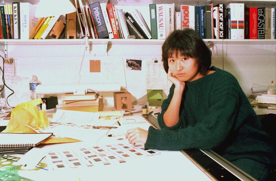 Architect and artist Maya Lin designed the Vietnam Veterans Memorial