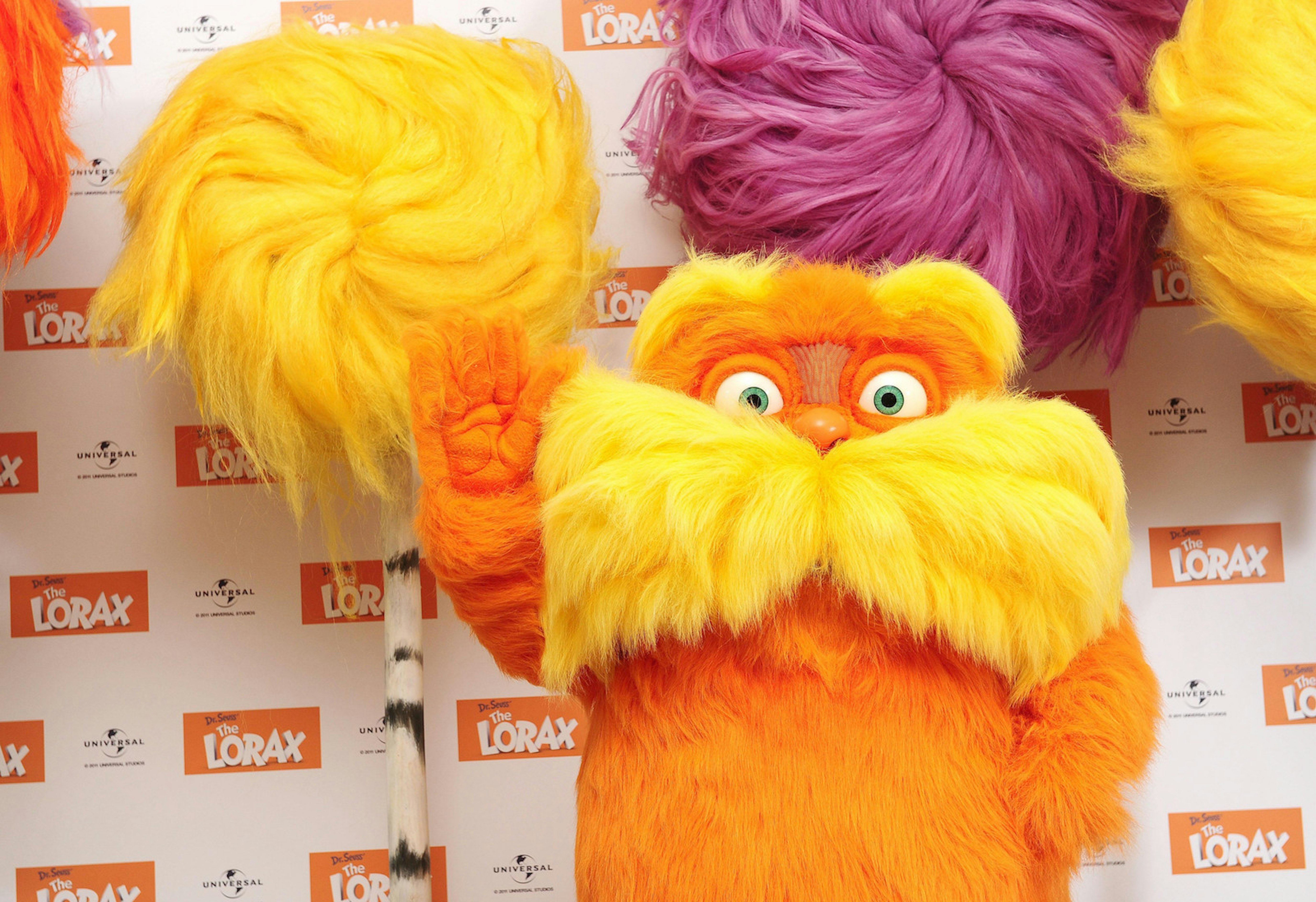Dr. Seuss' Lorax story came to him when he saw the patas monkeys