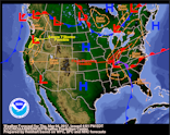 How to read a weather map