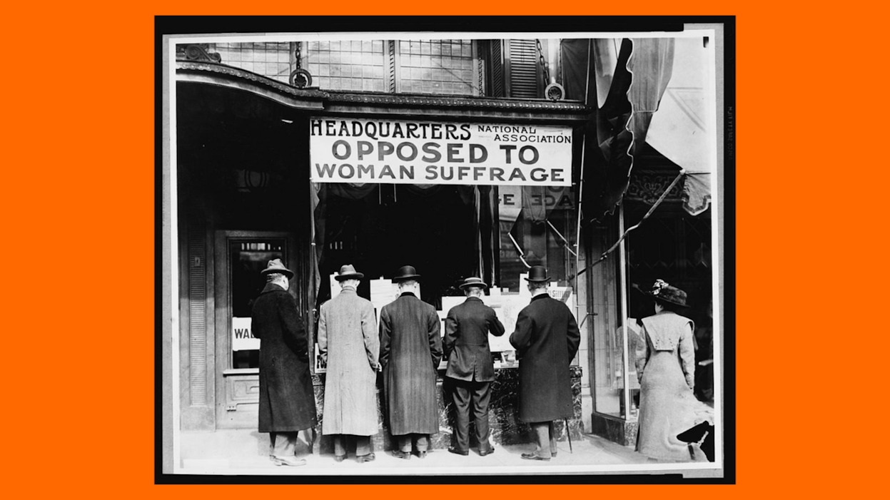 Why women led anti-suffrage campaigns against themselves
