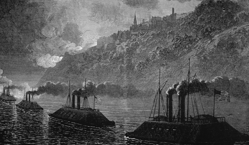 The Union victory at Vicksburg in the Civil War
