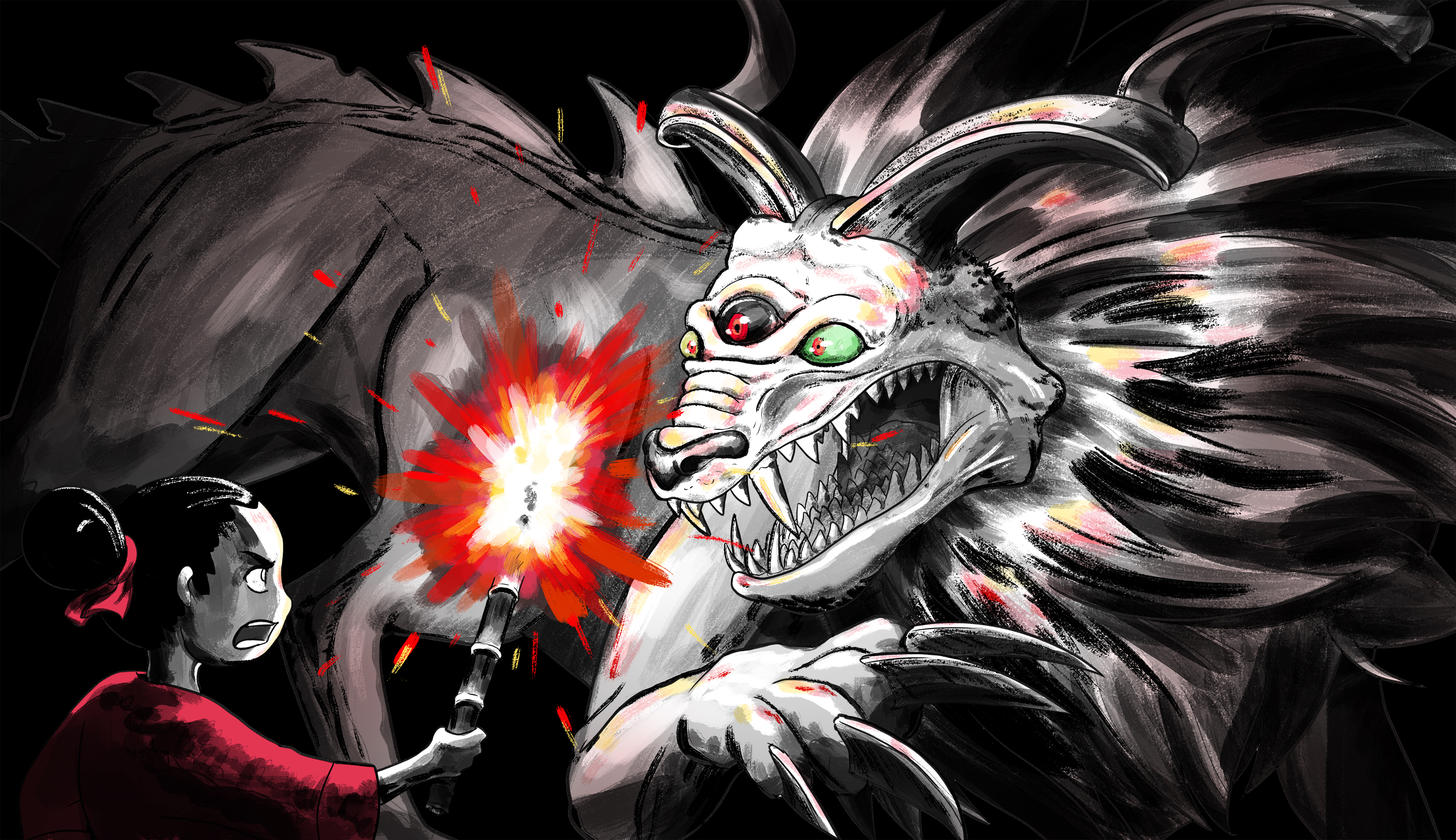 Newsela | Li T’ien and the Demon Nian