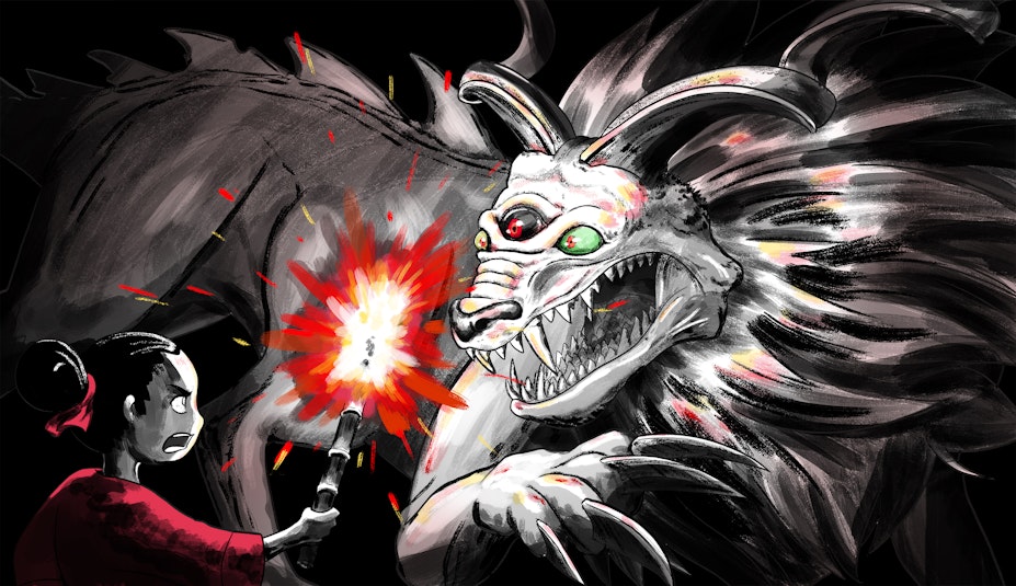 Li T’ien and the Demon Nian