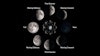 The phases of the moon