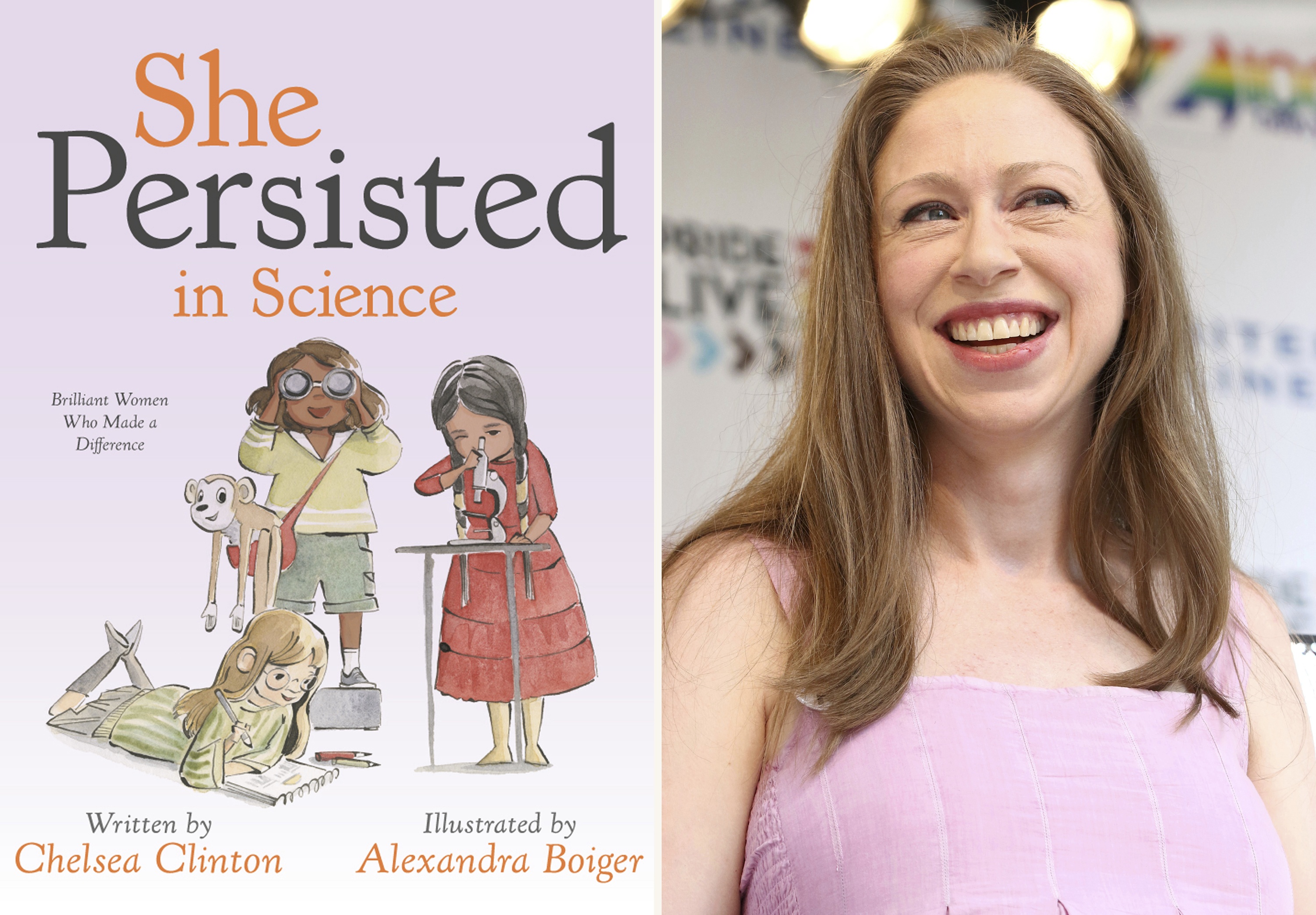 Newsela | Chelsea Clinton plans full year of "She Persisted" books